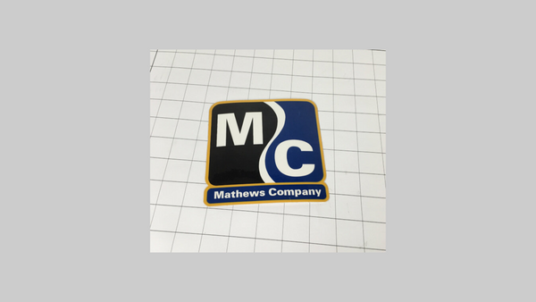 DECAL, 5" X 5" "MC" LOGO – Digman Construction